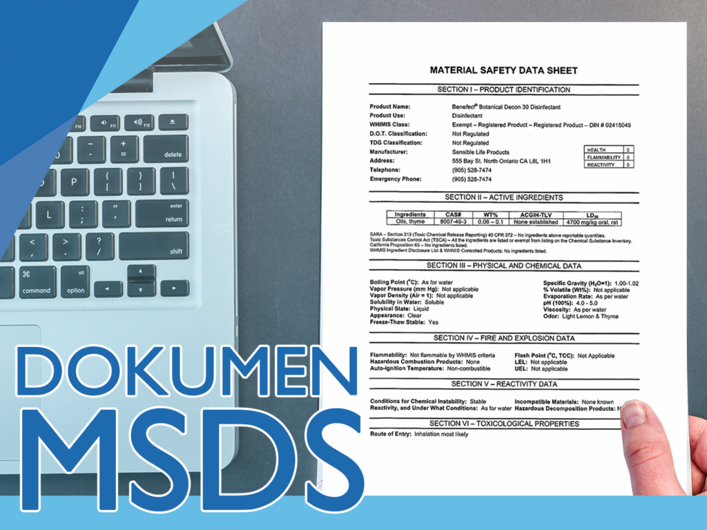 APA ITU MSDS? – TLX